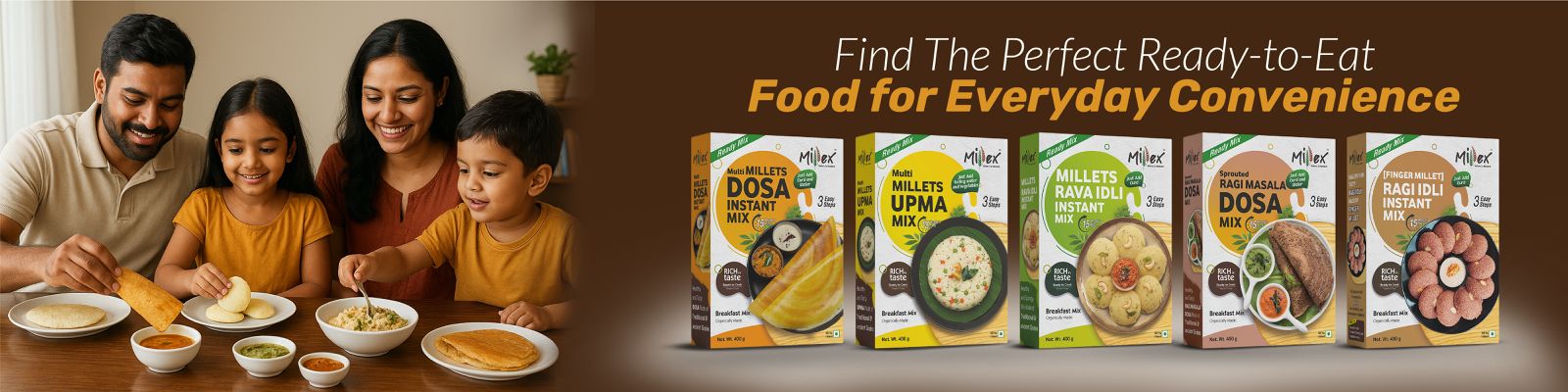 Find The Perfect Ready-to-Eat Food for Everyday Convenience – Millex