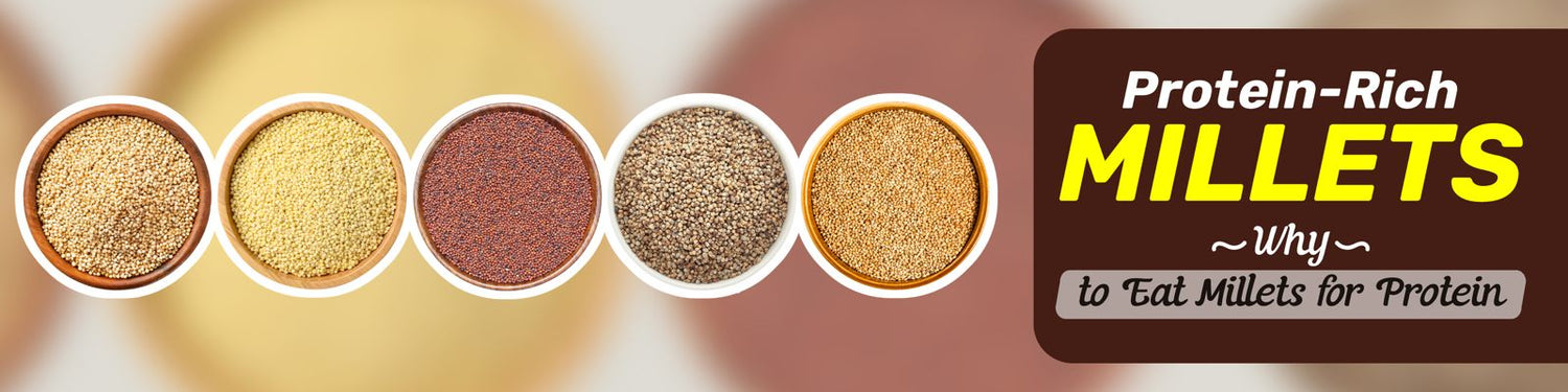 Protein-Rich Millets: Why To Eat Millets For Protein – Millex