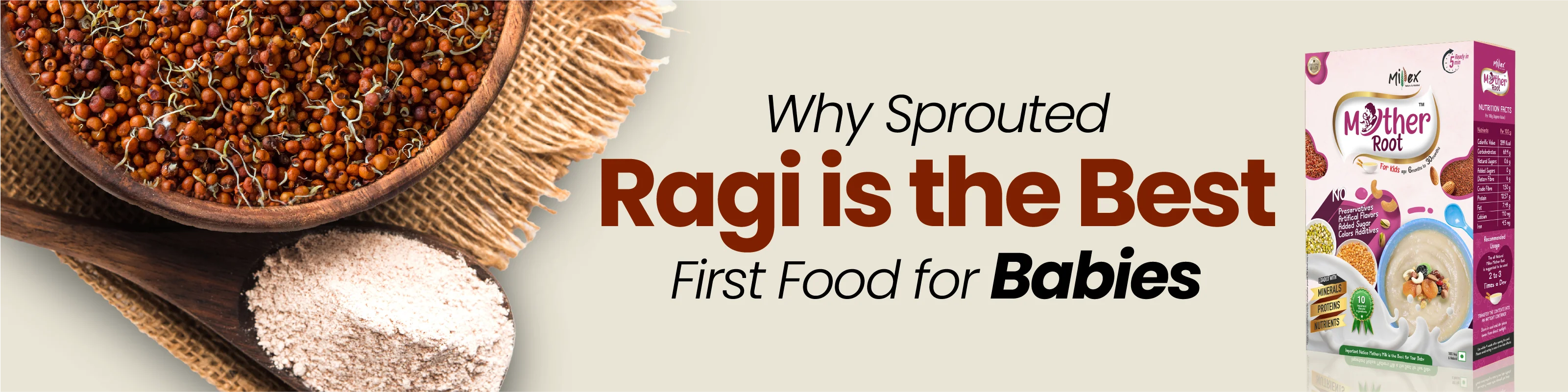 Why Sprouted Ragi Is the Best First Food for Babies (Benefits + Recipe ...