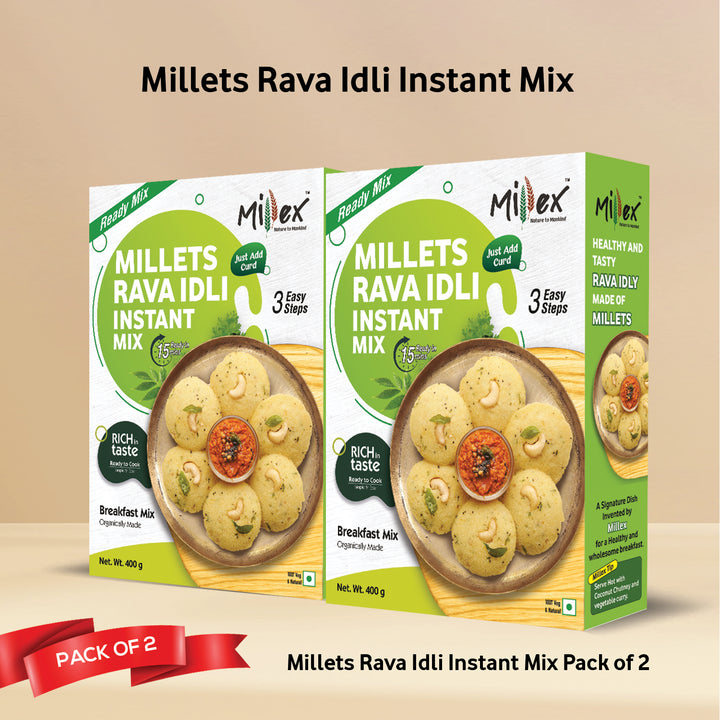 Buy Millets Health Mix & Instant Breakfast Mix Online in India – Millex