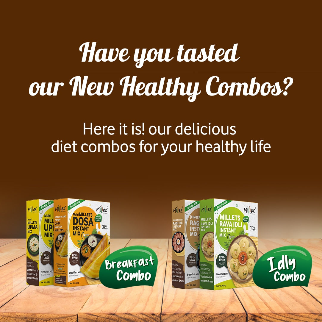 Millex: Buy Millet health mix Powder Online @ Discount Price