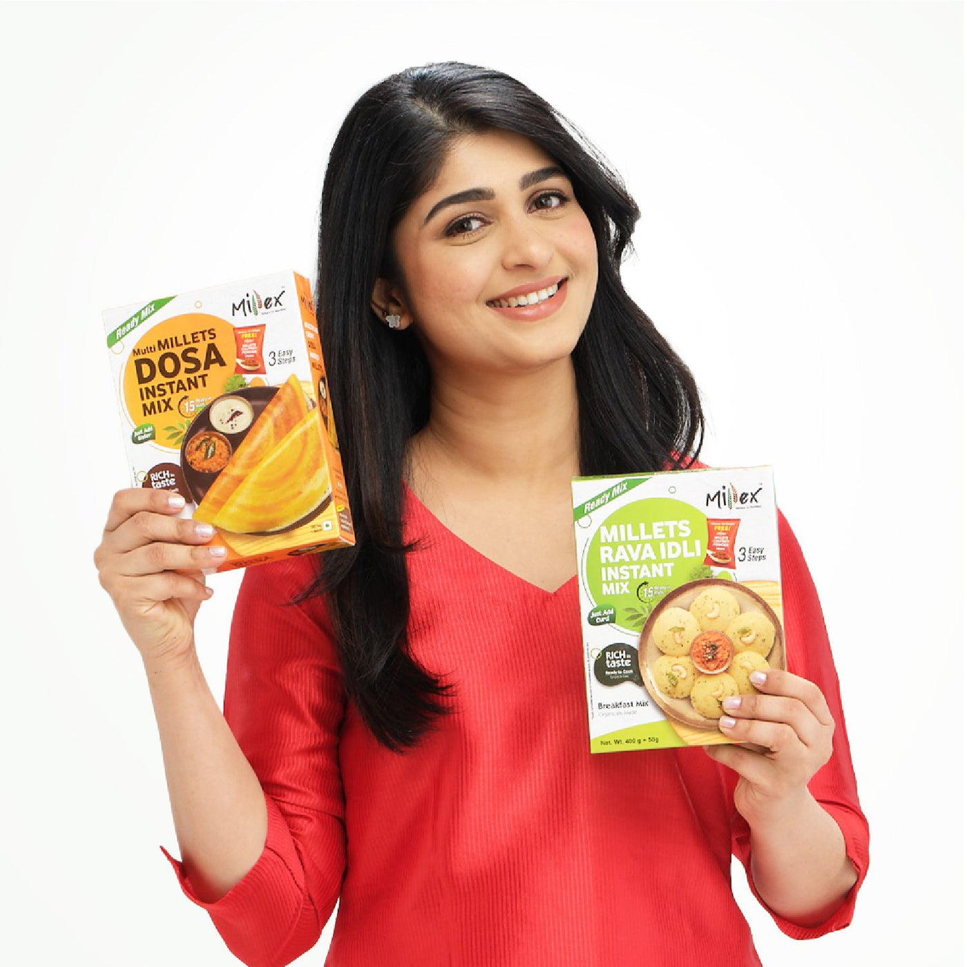 Millex Millet Health Mix With Churnam - Pack of 2 (1.6kg - each 800g)