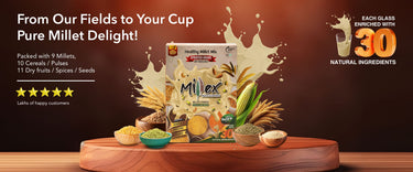 Millex: Buy Millet health mix Powder Online @ Discount Price