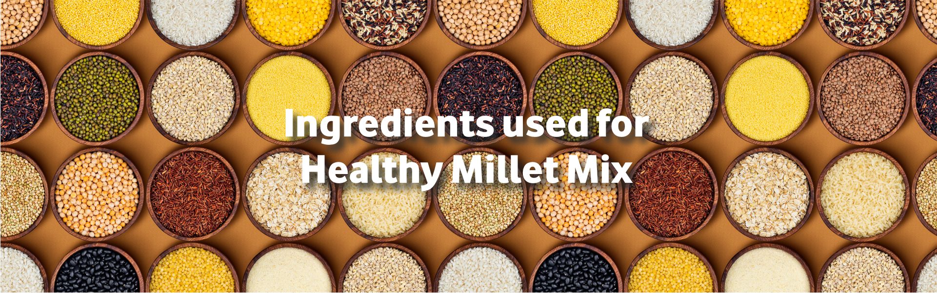 Millex Healthy Millet Mix Without Churnam - Pack of 2 (2kg - each 1kg)